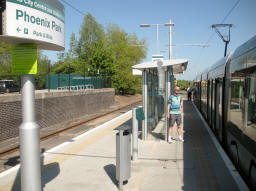 Phoenix Park - Danny's Tram Stop Photos: Nottingham Express Transit (NET)